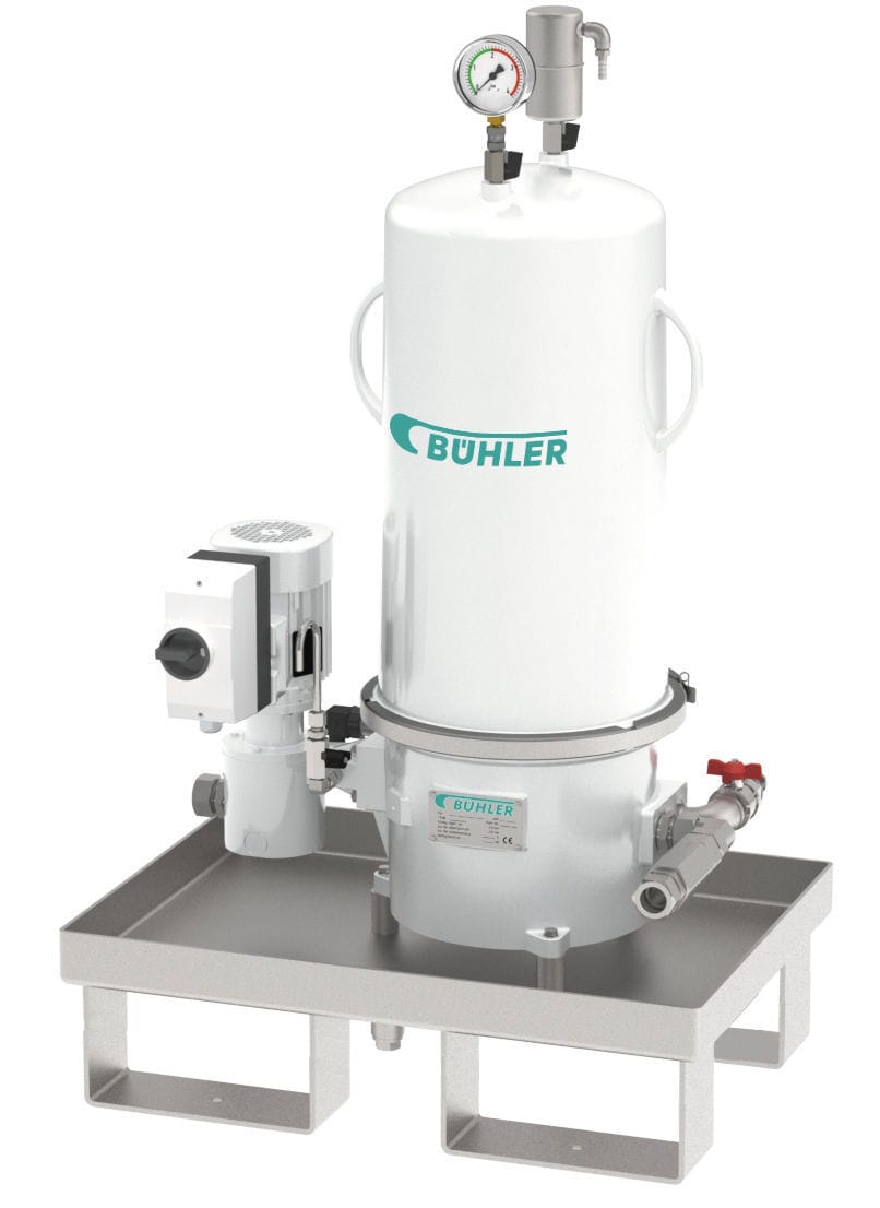 Oil filtration unit - Oil cleaner 2000 / 4000 - Bühler Group