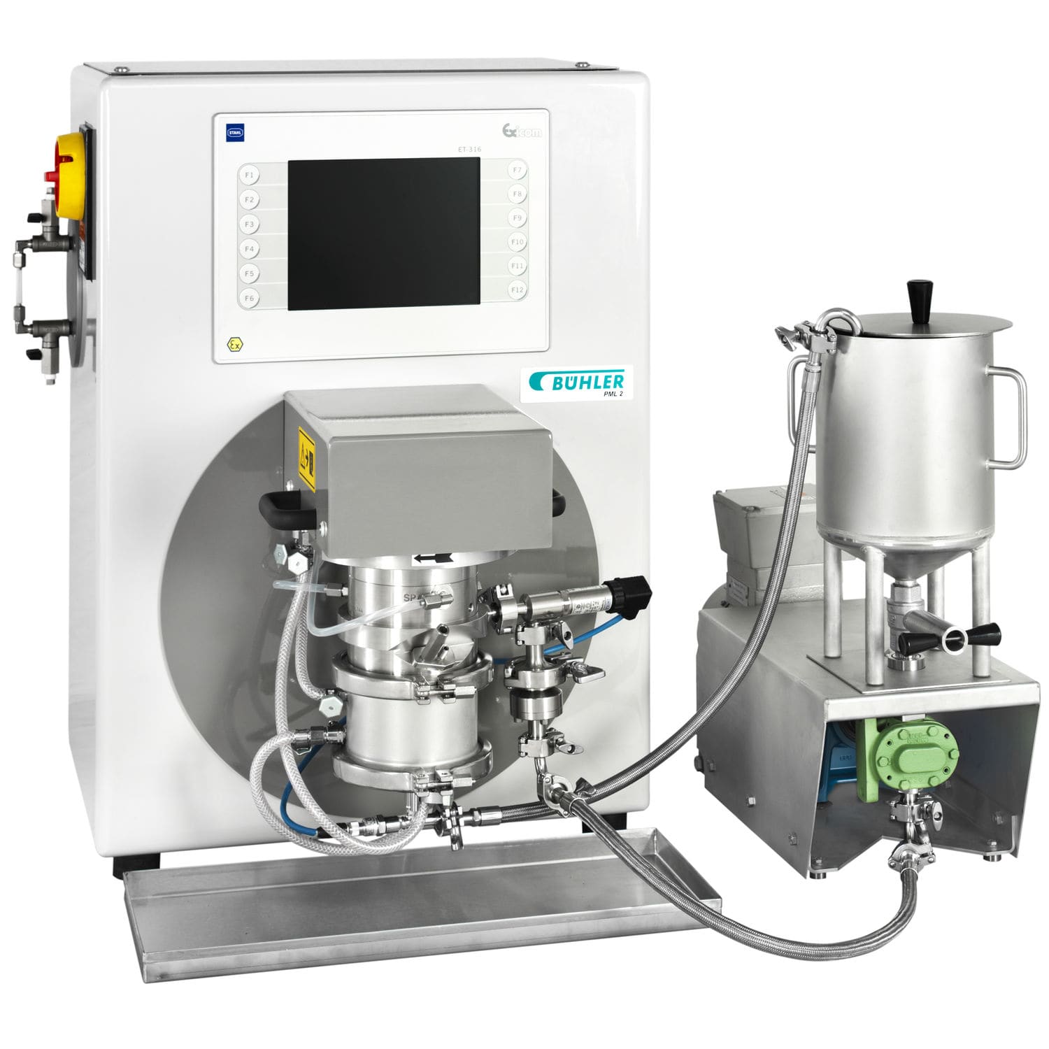 Rotor agitator mill - PML 2 - Bühler Group - wet / ball / laboratory