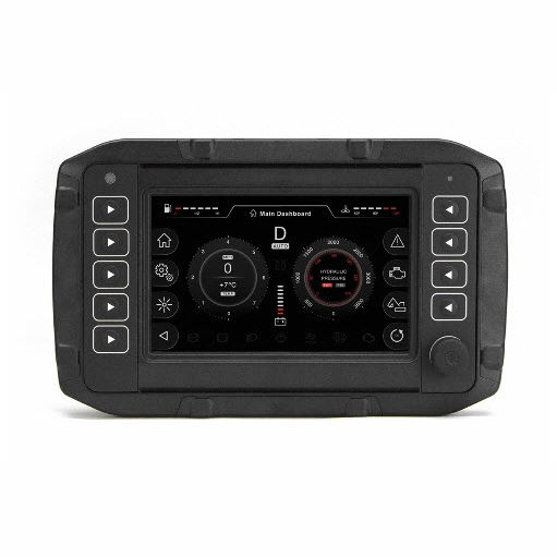 LCD display - M870 - DES - for vehicles / programmable