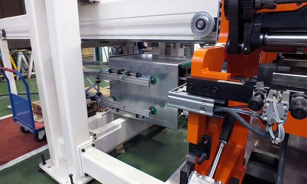 Cleaning cloth production line - Fagor Arrasate S.Coop. - automatic ...