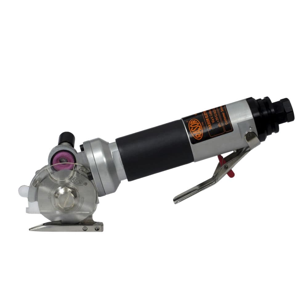 Pneumatic fabric cutter - FP503 - RASOR ELETTROMECCANICA S.R.L. - hand-held