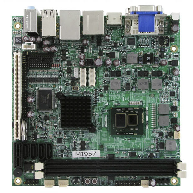 Mini-ITX motherboard - MI957 - IBASE TECHNOLOGY - Intel® Core™ i series / Intel QM57 / DDR3 SDRAM