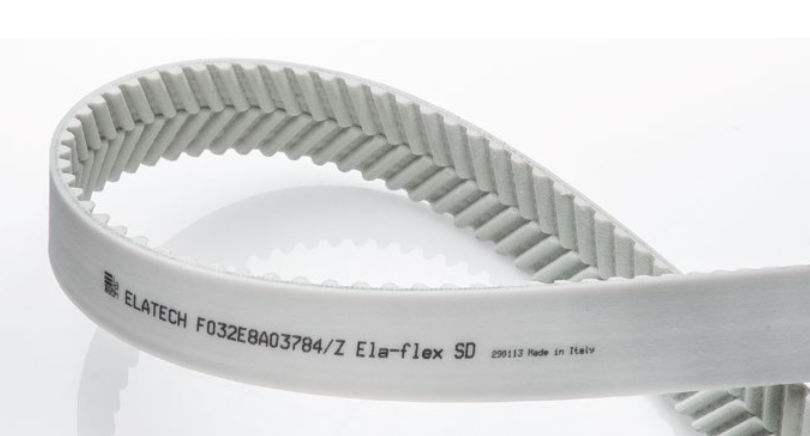 Coated belt - TZ - Elatech S.r.l. - synchronous / rubber / for machine ...