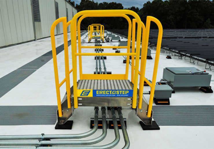 Stair barrier - Safe Rack - fixed / metal / aluminum