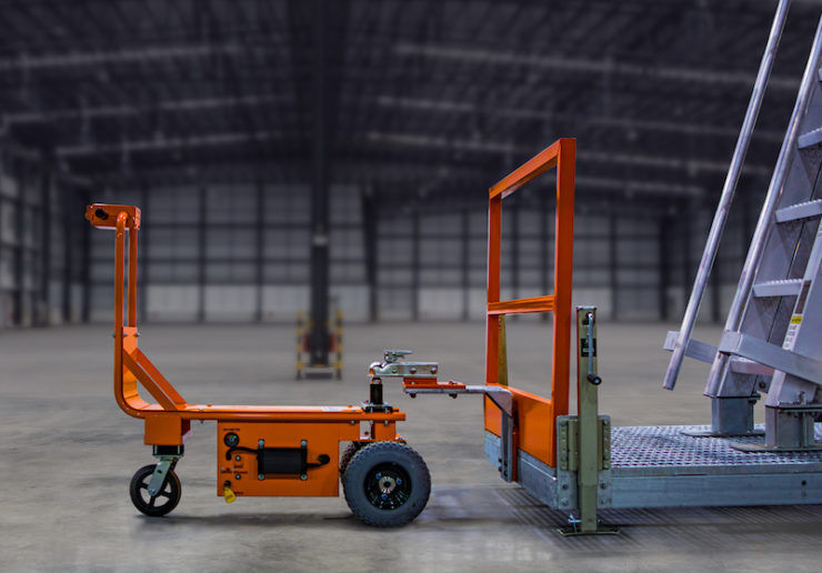 Transport cart - MAUI MOVER - Safe Rack - platform / battery-powered ...