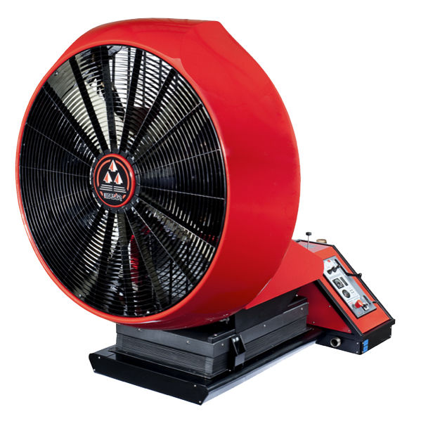Floor-standing fan - EASY 4000 ON SKID - LEADER - mobile / propeller ...