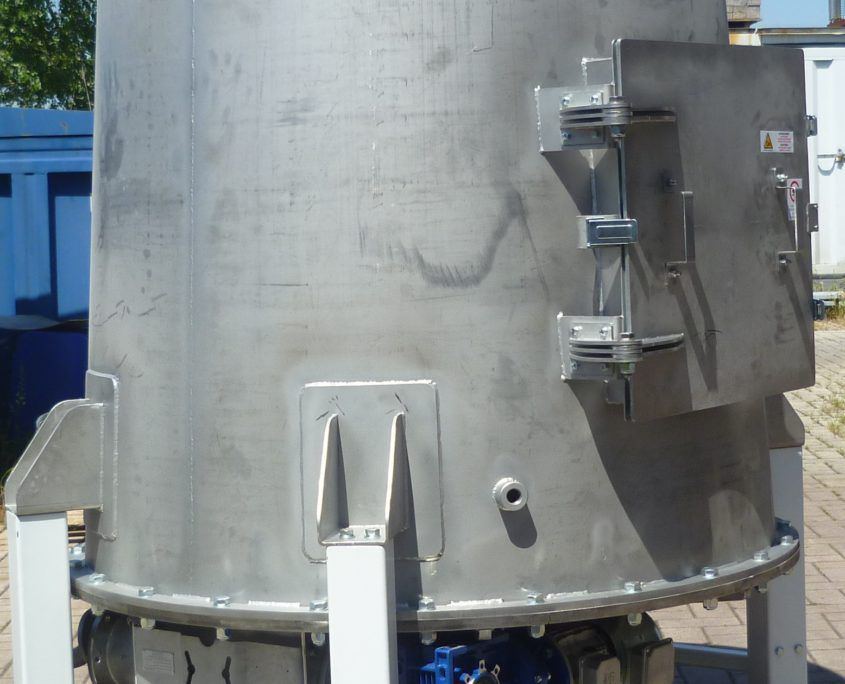 Silo with extractor - GIMAT SRL