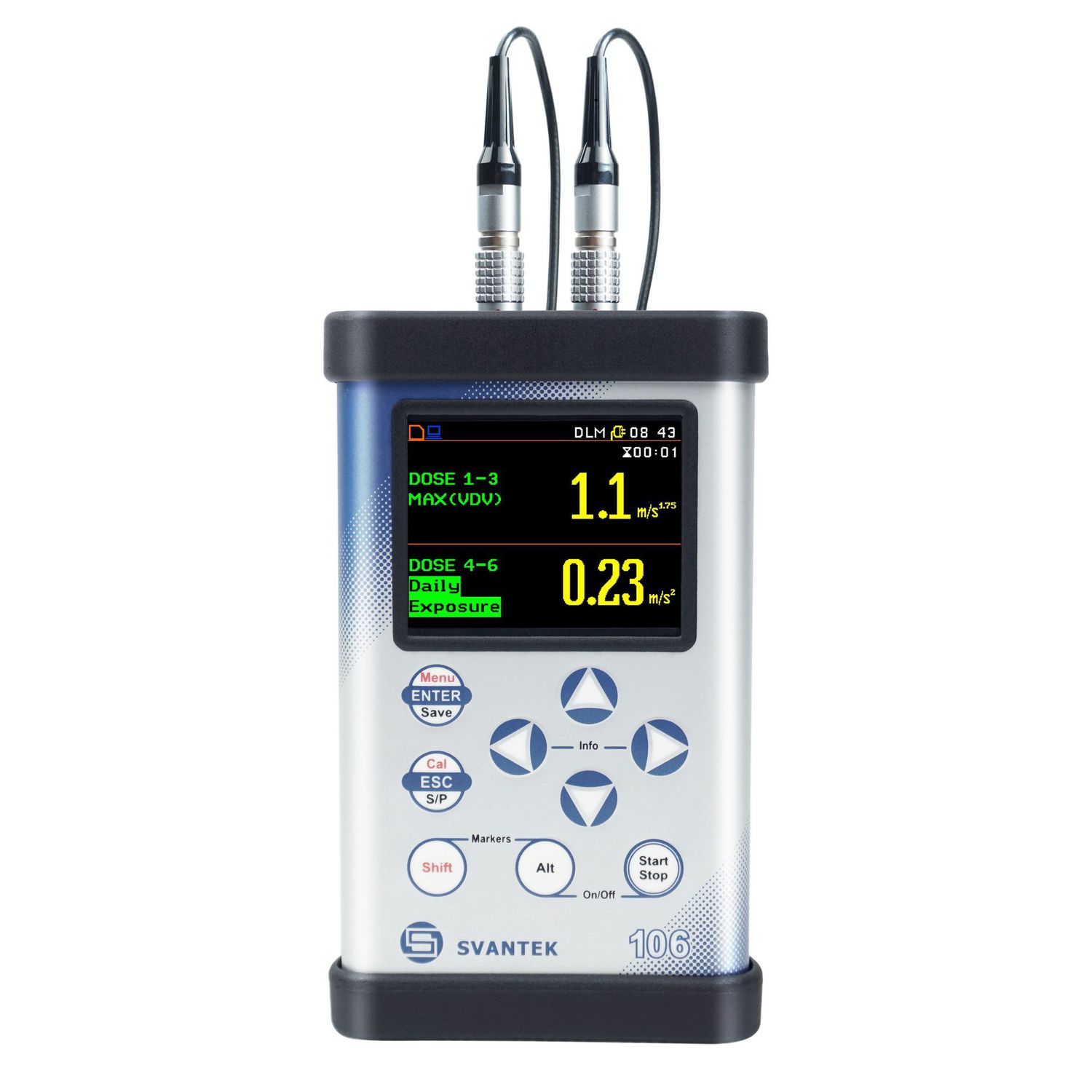 Human vibration analyzer - SV 106A - SVANTEK Sp. z o.o. - portable ...