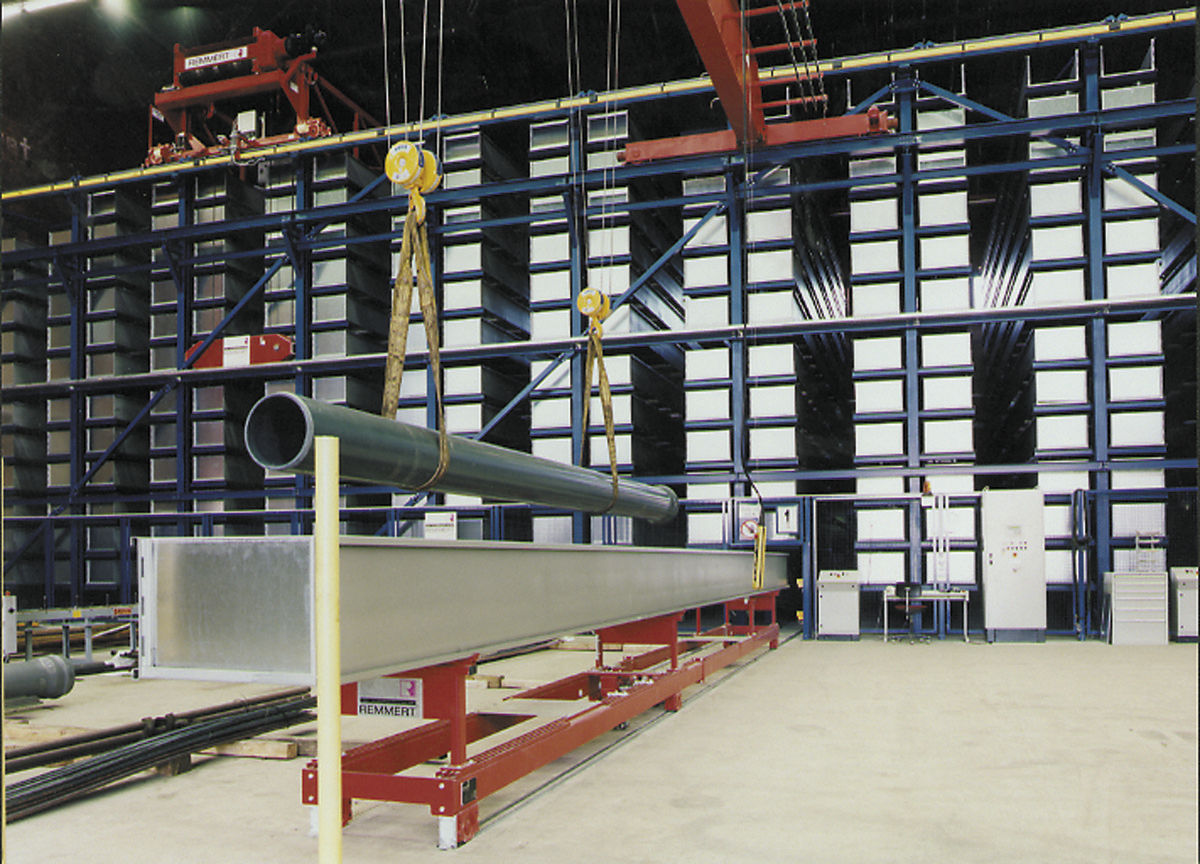 Vertical automatic storage system - DoALL Sawing Products