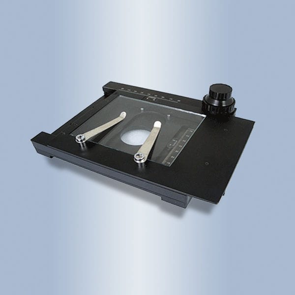 XY positioning stage - 045-100130-01 - OPTO - manual / 2-axis / compact