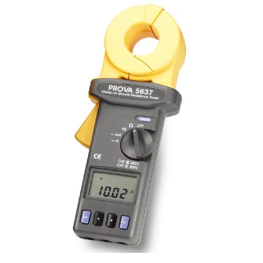 Earth resistance tester - PROVA 5637 - TES Electrical Electronic Corp ...