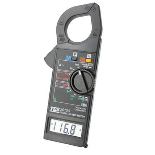 Digital clamp multimeter - TES-3012A - TES Electrical Electronic Corp ...