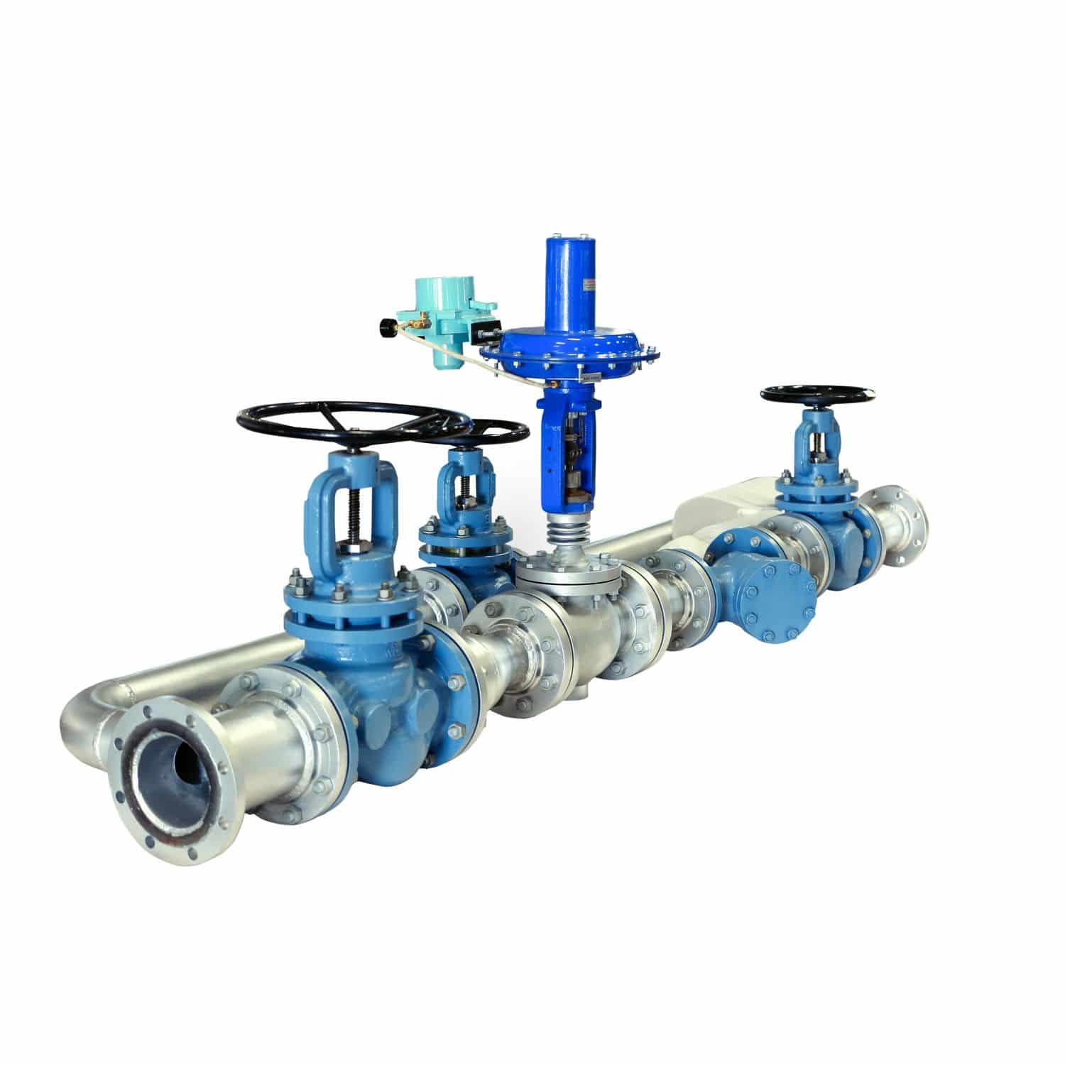 Piston pressure regulator and reducer - PRS - Steam Equipments - industrial