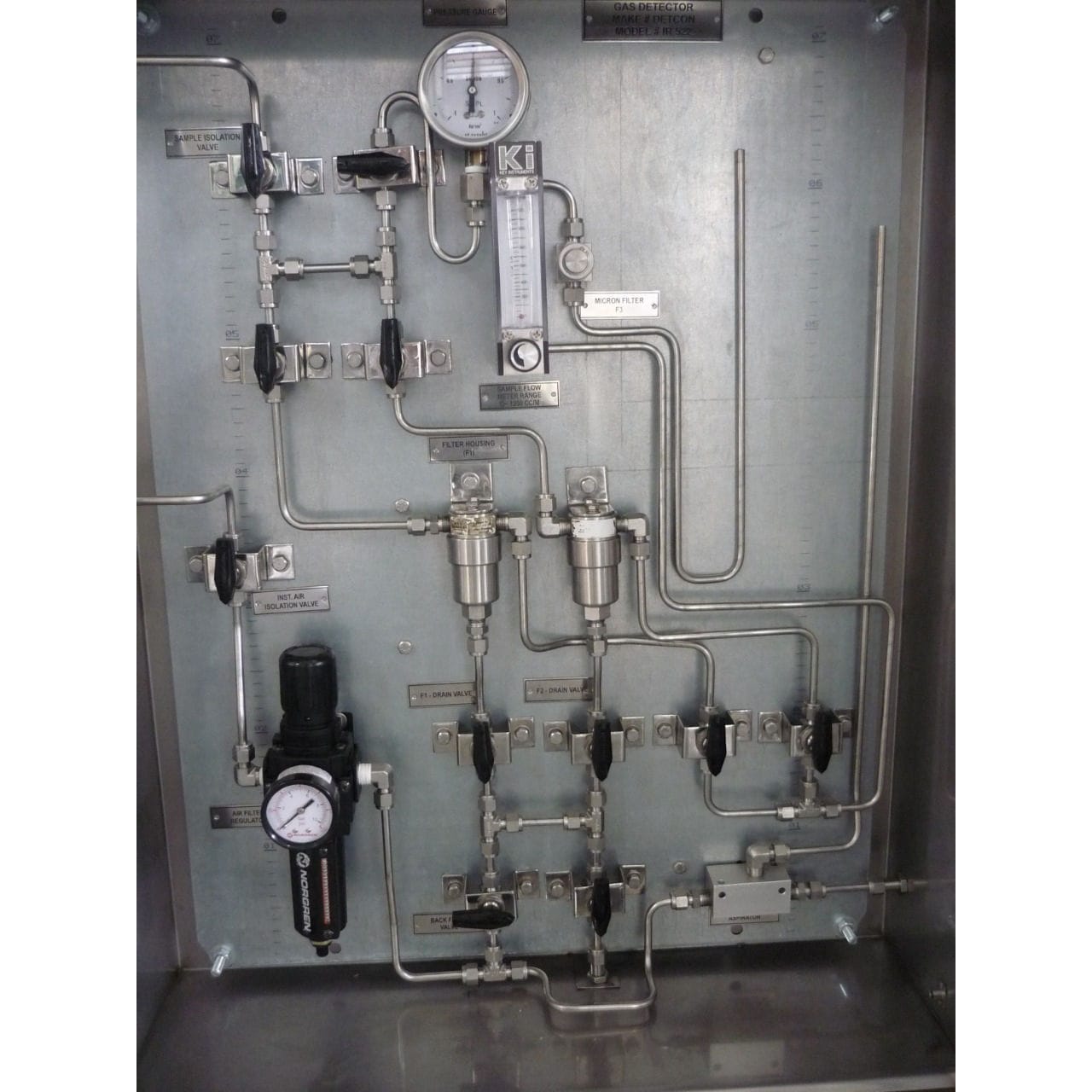 Gas sampling system - SSGDS - Steam Equipments