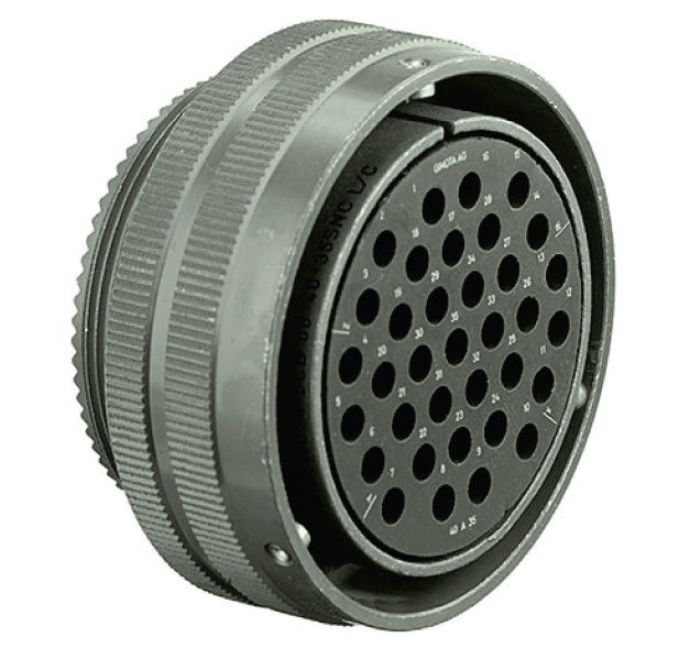 Data connector - Moltec International - EN2997 / circular / female