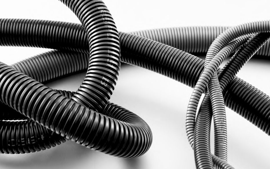 Corrugated conduit - LHR series - Moltec International - for cables ...