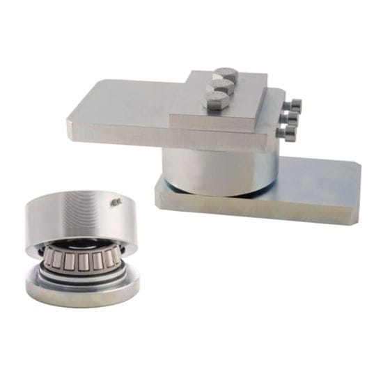 Pivot hinge - Estampaciones EBRO, S.L. - steel / weld-on / 180°