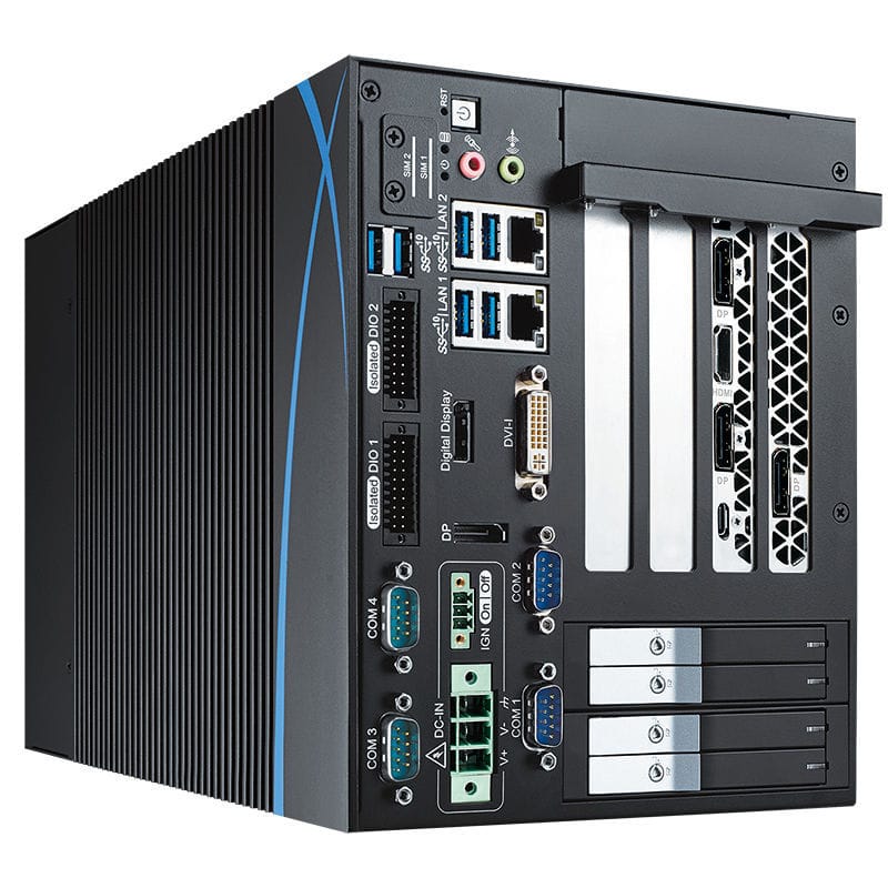 Box computer workstation - RCX-1400FR PEG - Vecow Co., Ltd. - Intel ...