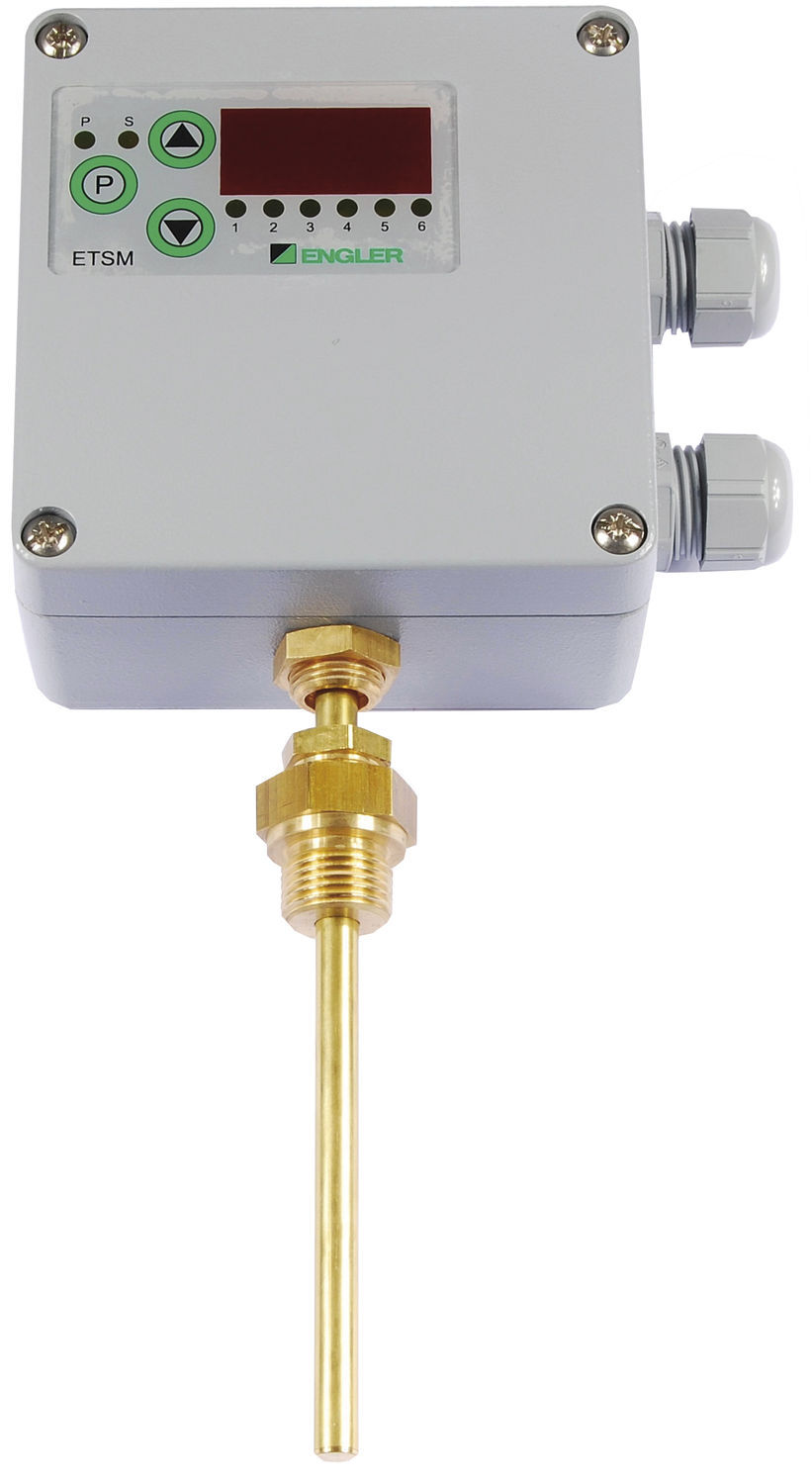 Temperature regulator with LED display - ETSM-4 - Engler Steuer-Mess ...