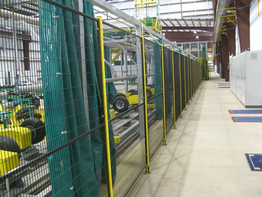 Perimeter safety partition - Basic series - Satech Safety Technology ...