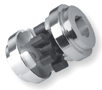 Jaw coupling - HRC series - Challenge Power Transmission Plc - flange