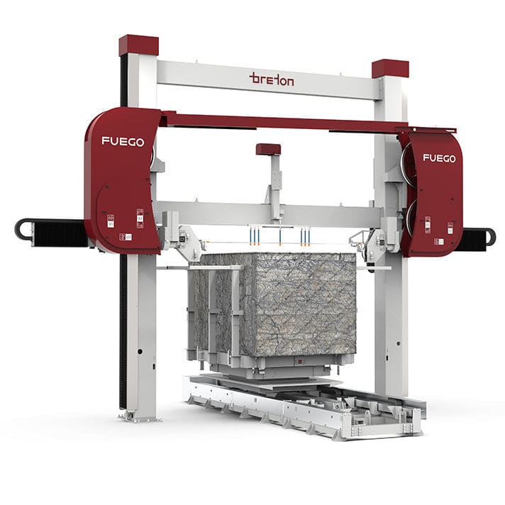Marble shaping machine - Fuego - Breton SpA | Advanced technologies and ...