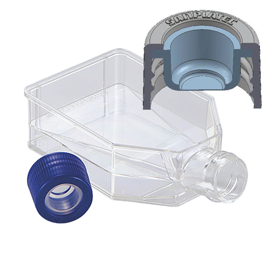 Polystyrene flask - iP-TEC® Flask-25 - PHC Europe B.V. / PHCbi - with ...