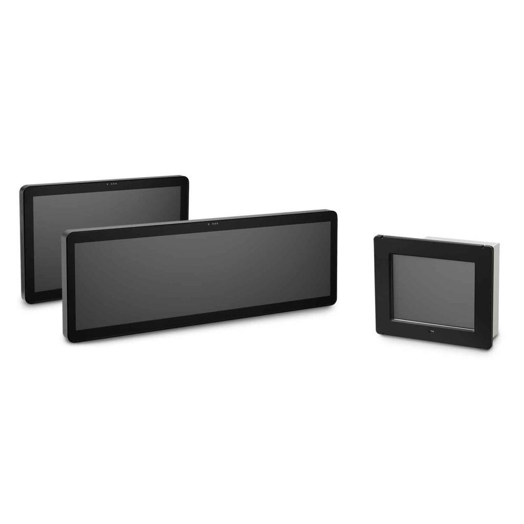 TFT display - Tattile srl - touch screen / 18.5" / passenger information