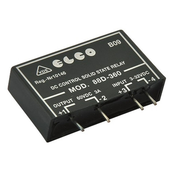 PCB solid state relay - SSR8 series - EL.CO. - AC / DC