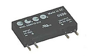 Slim solid state relay - SSR01, SSR05 series - EL.CO. - for printed ...