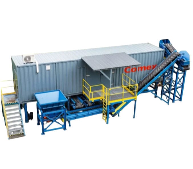 Industrial sorting machine - CXR 3F - Comex - X-ray / color / process