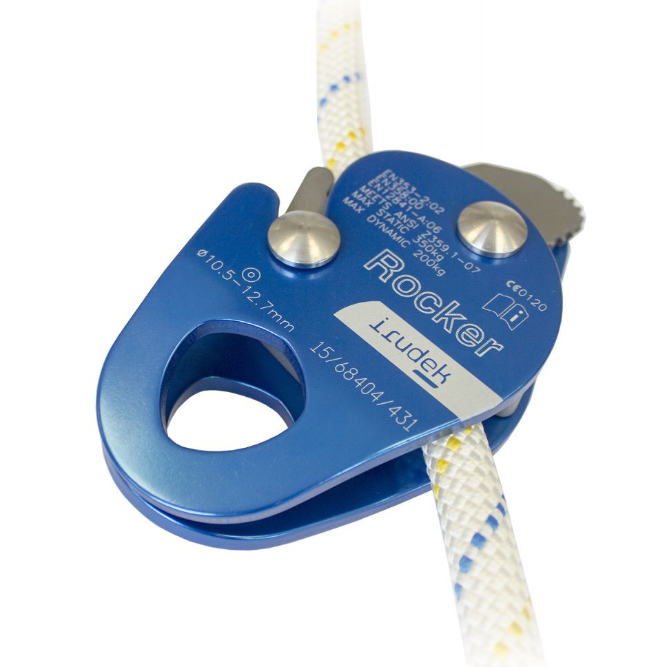 Rope fall arrest lanyard - SEKURALT ROCKER - IRUDEK 2000 S.L.