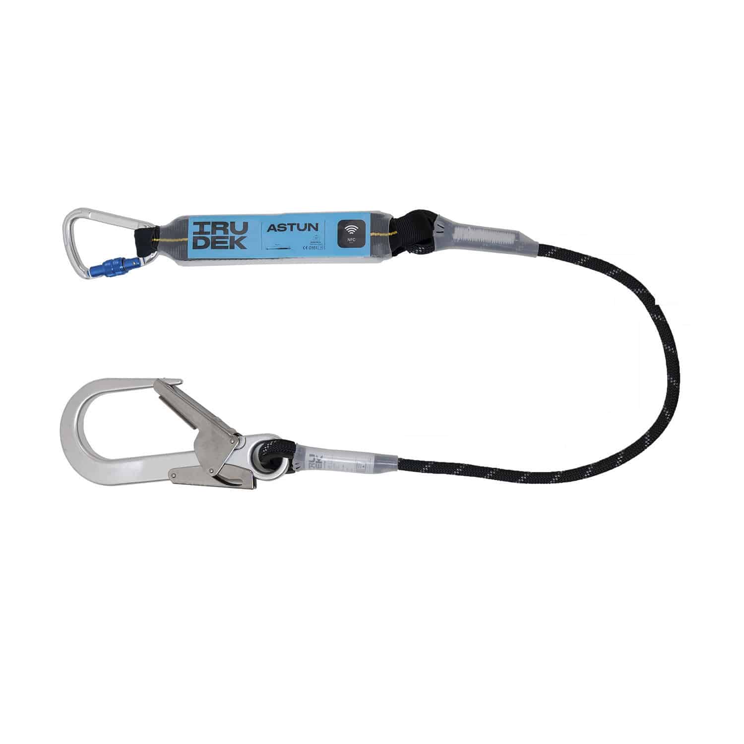 Rope fall arrest lanyard - ASTUN I 140 HSA (372) - IRUDEK 2000 S.L ...