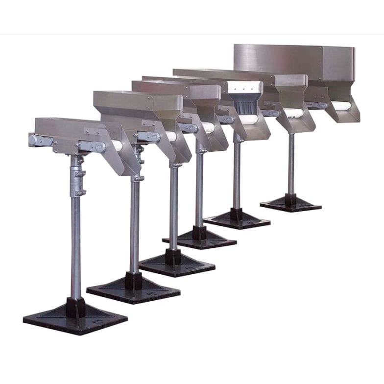 Hopper with belt conveyor - BU-W series - RNA Automation Ltd
