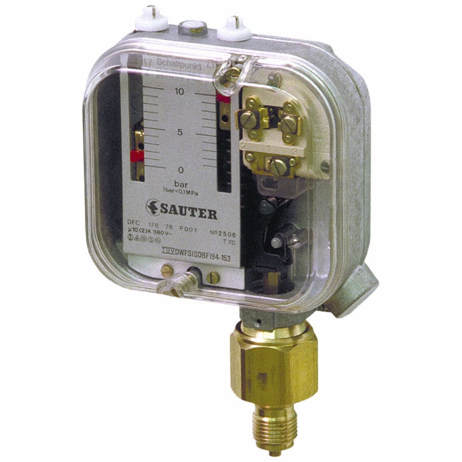 Liquid pressure switch - DFC series - Fr. Sauter AG - for steam / for ...