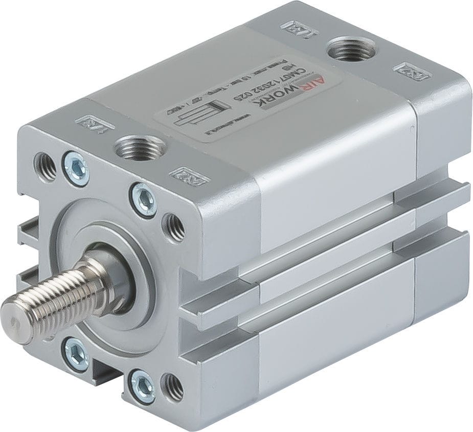 Compact cylinder - CM series - A&T Fluid solutions - pneumatic / piston ...