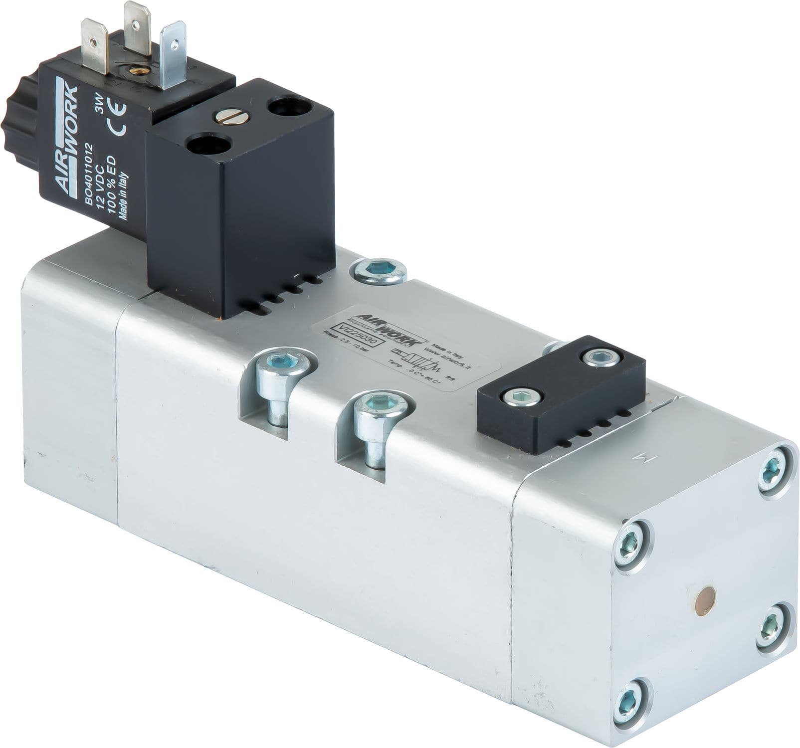 Spool pneumatic directional control valve - VI series - A&T Fluid solutions - pneumatically ...