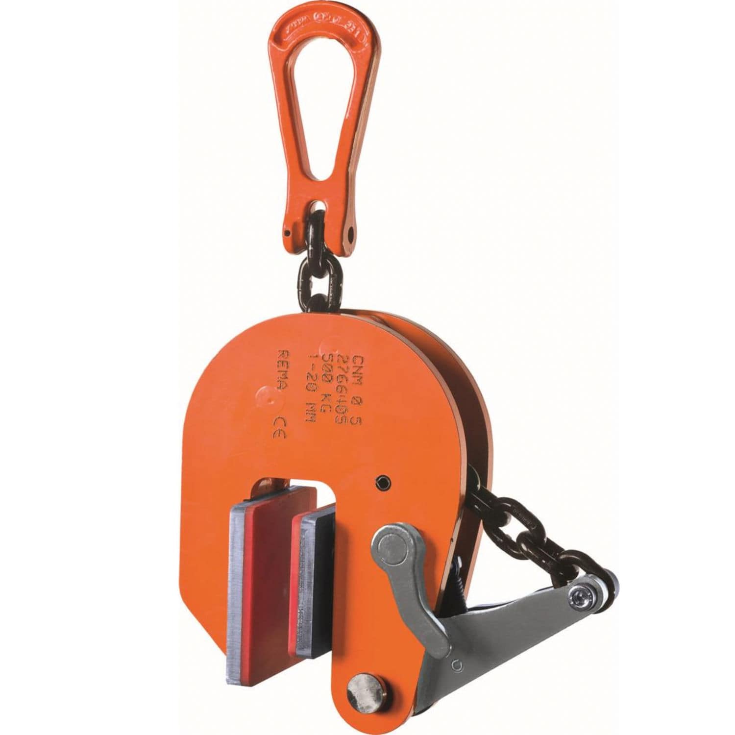 Sheet lifting clamp - CNM series - REMA Hollande B.V. - vertical / non ...
