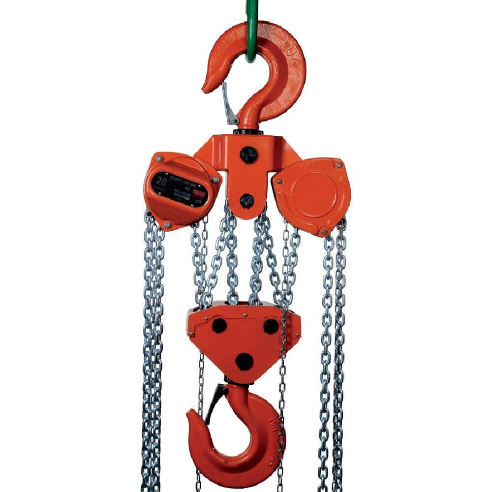 Manual chain hoist - S200 series - REMA Hollande B.V. - heavy-duty / double