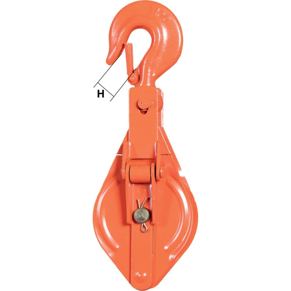 Rotating snatch block - KBH series - REMA Hollande B.V. - for steel ...