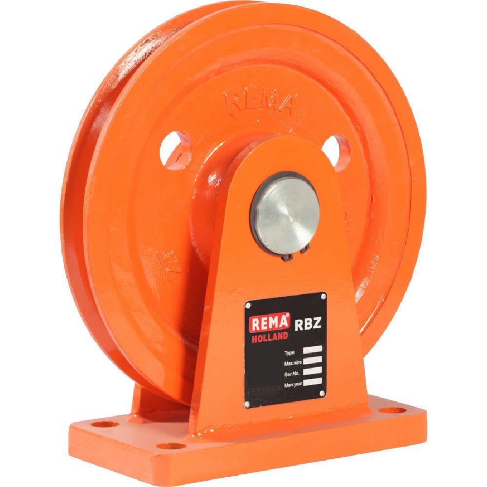Rotating pulley - RBZ series - REMA Hollande B.V. - for cables / steel ...