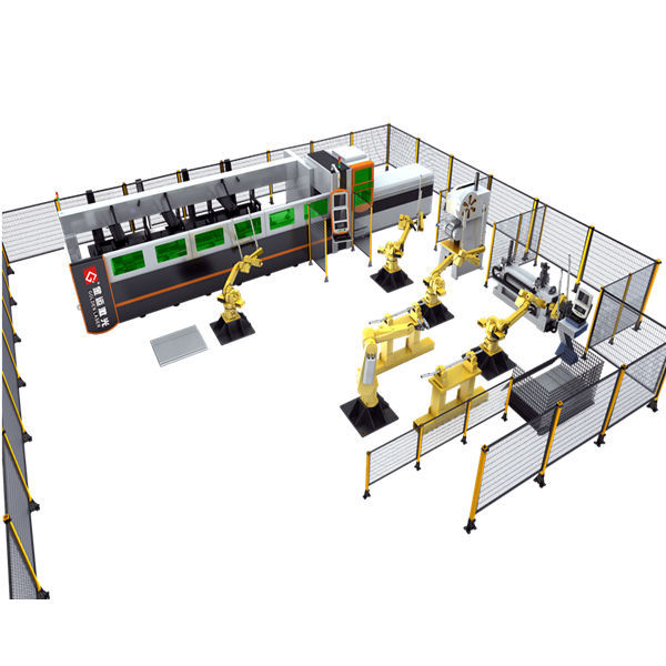 Tube processing line - i25A - Golden Laser Co., Ltd
