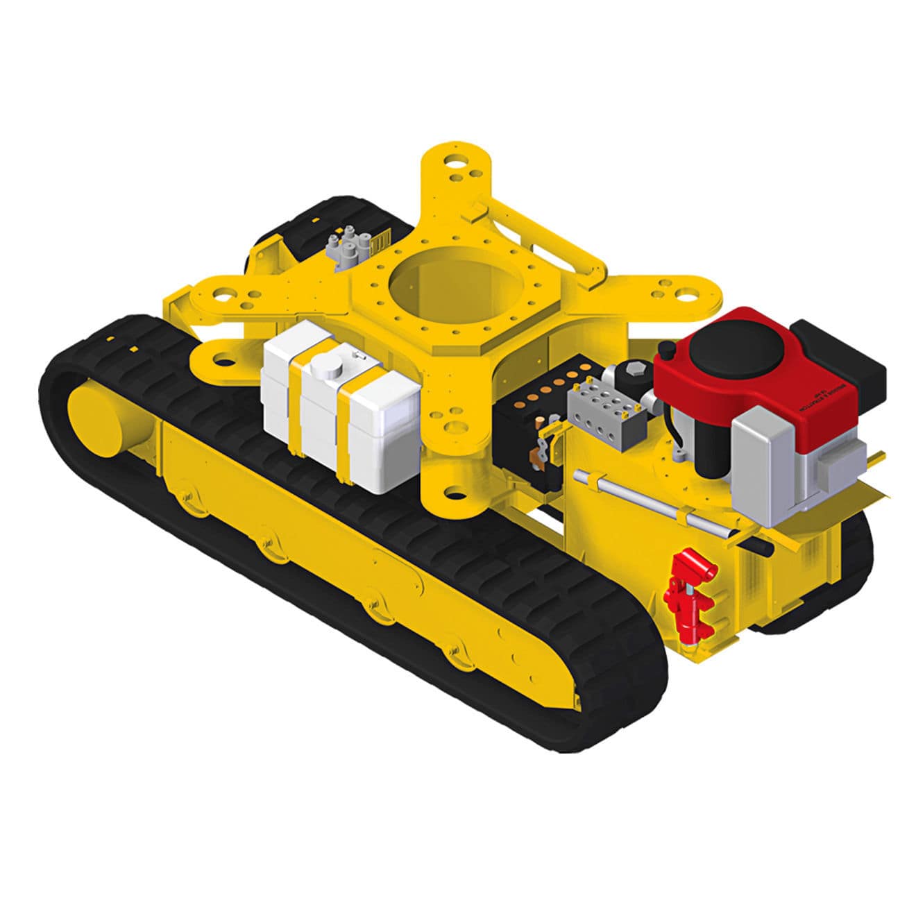 Aerial work platform undercarriage - CPB - Gemmo Group s.r.l. - tracked