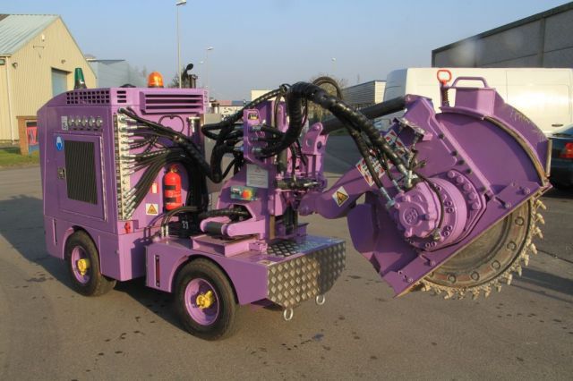 Wheel trencher - Side Cut RT 80 - MARAIS SA - rubber-tired / truck-mounted