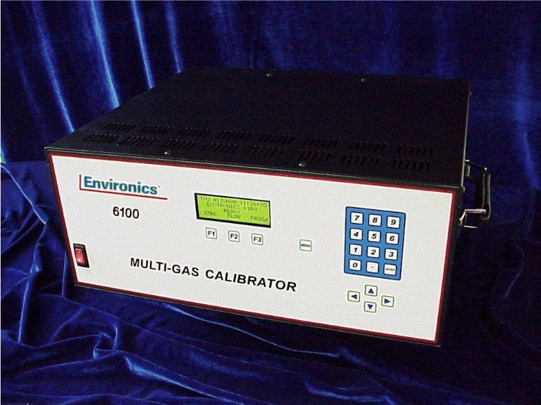 Air analyzer calibrator - Series 6100 - Environics - for gas analyzers ...