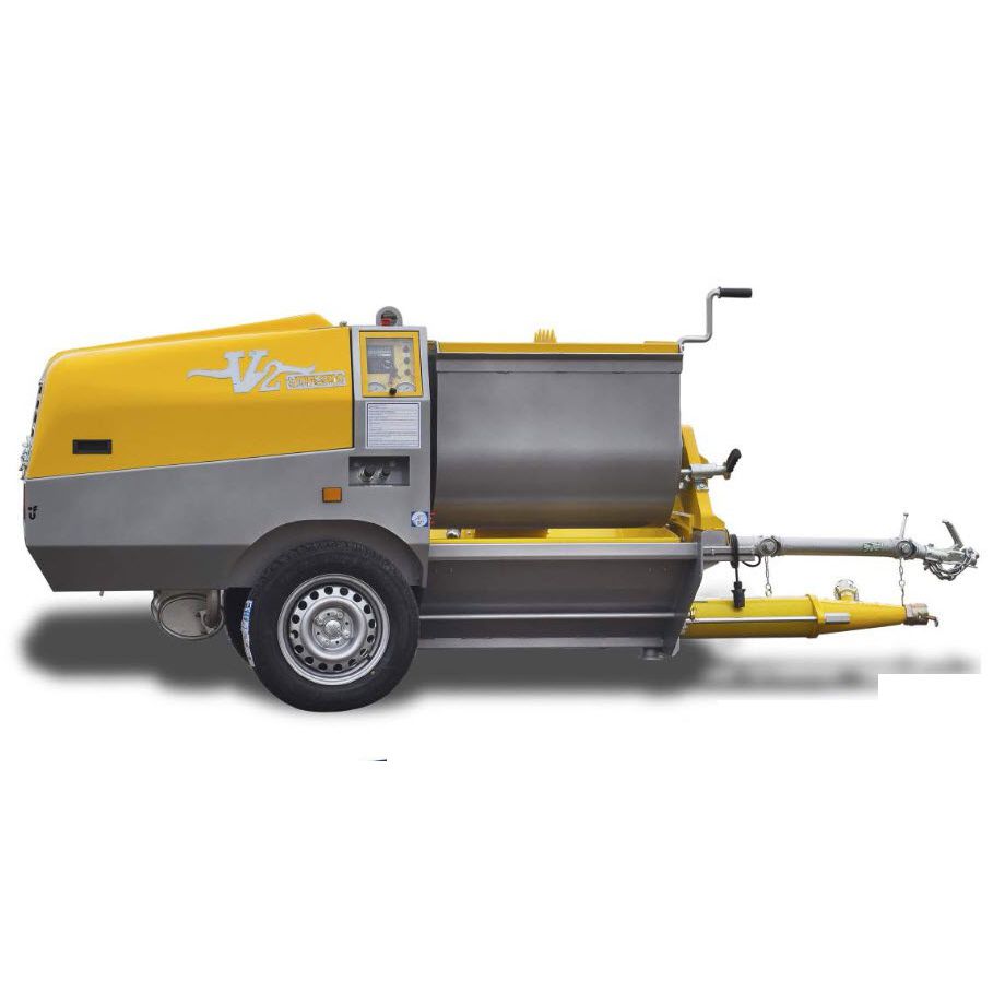 Plaster spraying machine - V2 - DICOMM UTIFORM