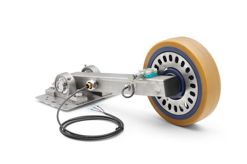 Belt scale / with separate indicator / stainless steel / industrial ...