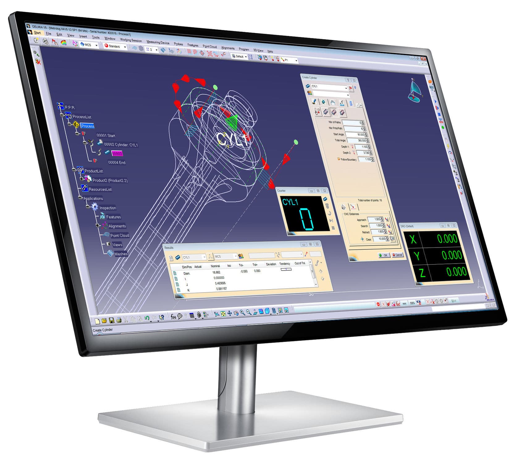 CAD part inspection comparison software - Metrolog X4 V5 - Metrologic ...