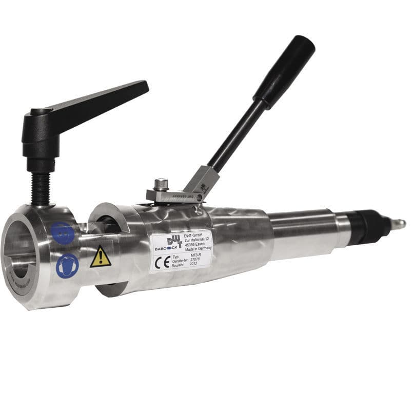 Electric chamfering and deburring machine - MF3-R - DWT GmbH ...