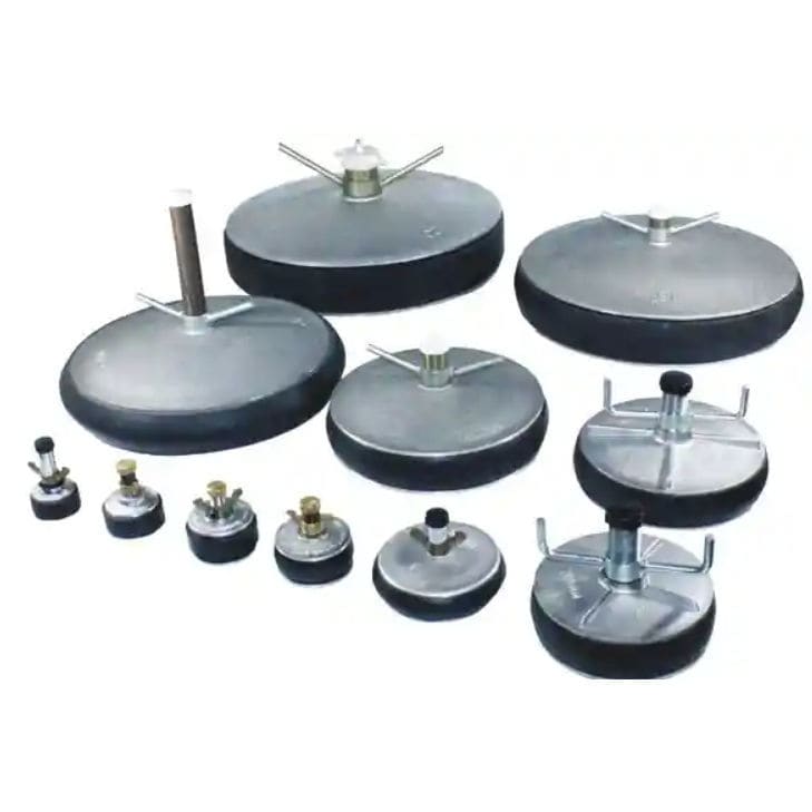 Round plug - RG3501 series - DWT GmbH - threaded / cast aluminum / leak ...